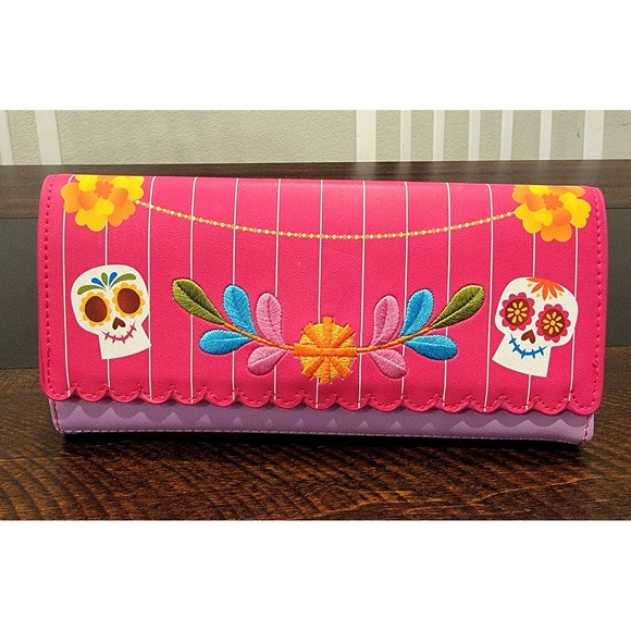 Loungefly | Bags | Loungefly Disney Pixar Coco Miguel Ofrenda Clutch ...